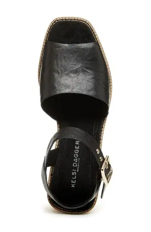 KELSI DAGGER BROOKLYN Platform Sandals - Black
