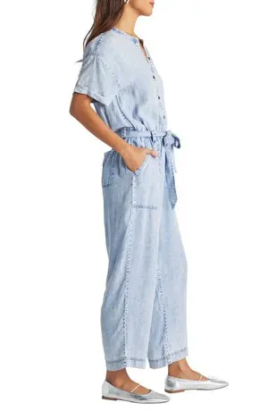 Splendid Ray Chambray Jumpsuit