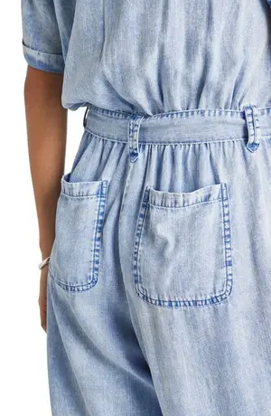 Splendid Ray Chambray Jumpsuit