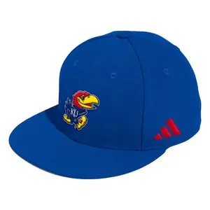 Adidas Kansas Jayhawks On-field Baseball Fitted Cap - Royal