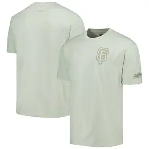 PRO STANDARD San Francisco Giants Neutral Cj Dropped Shoulders T-shirt - Mint