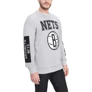 Tommy Hilfiger Brooklyn Nets Hayes Crew Neck Pullover Sweatshirt