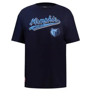 PRO STANDARD Memphis Grizzlies Script Boyfriend T-shirt