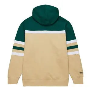 Mitchell & Ness Green Minnesota Wild Head Coach Pullover Hoodie