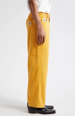 BODE Twill Knolly Brook Trousers - Yellow