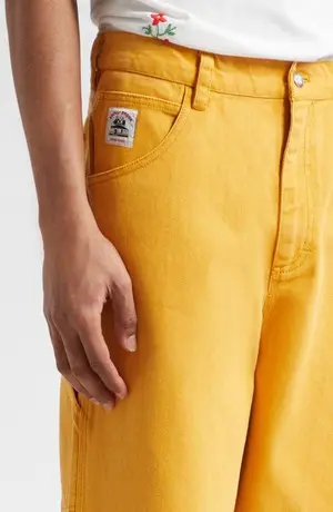 BODE Twill Knolly Brook Trousers - Yellow