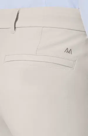 Mizzen+main Helmsman Flat Front Chinos - Oat