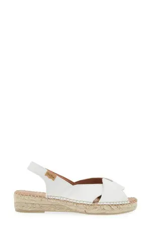 TONI PONS Enola Slingback Platform Sandals - Blanco White