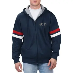 G-III SPORTS BY CARL BANKS New Orleans Pelicans Contender Full-zip Hoodie Jacket - Navy
