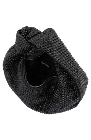 OLGA BERG Juliana Crystal Top Handle Bag
