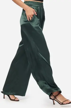 Cami Nyc Bleecker Silk Charmeuse Pants