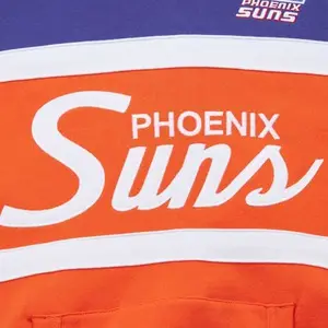 Mitchell & Ness Purple Phoenix Suns Head Coach Pullover Hoodie