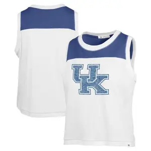 '47 Kentucky Wildcats Premier Zoey Waist Length Tank Top - White