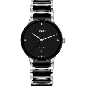 RADO Centrix Diamond Bracelet Watch - Black