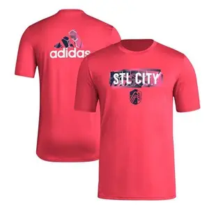 Adidas St. Louis City Sc Local Pop Aeroready T-shirt - Red