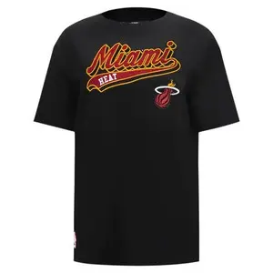 PRO STANDARD Miami Heat Script Boyfriend T-shirt
