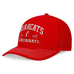Top Of The World Cincinnati Bearcats Carson Trucker Adjustable Hat - Red