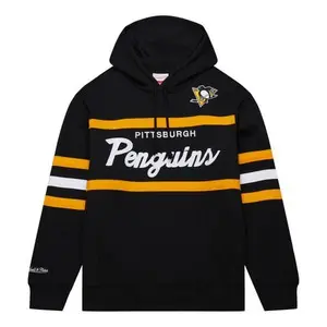 Mitchell & Ness Pittsburgh Penguins Head Coach Pullover Hoodie