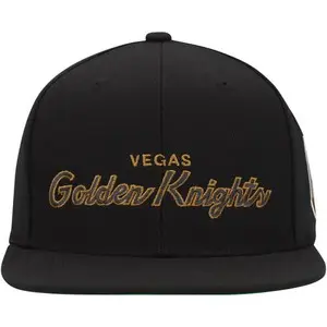 Mitchell & Ness Vegas Golden Knights Core Team Script 2.0 Snapback Hat