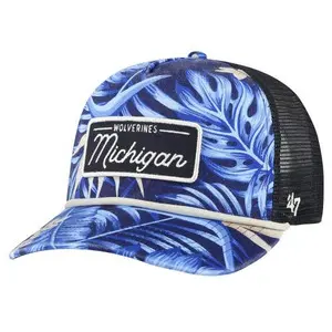 '47 Michigan Wolverines Tropicalia Hitch Adjustable Hat - Navy