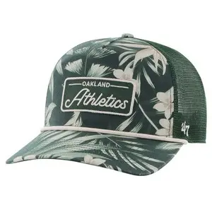 '47 Oakland Athletics Tropicalia Trucker Hitch Adjustable Cap - Green