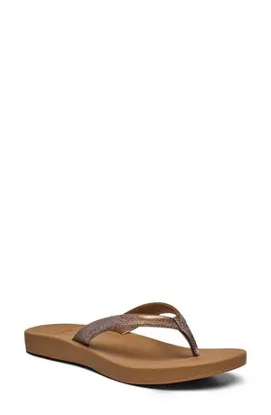 Sanuk Cosmic Shores Flip Flop - Bronze