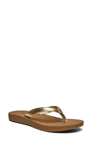 Sanuk Cosmic Shores Flip Flop - Gold