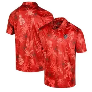 COLOSSEUM Nc State Wolfpack Palms Team Polo - Red