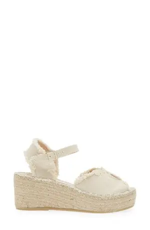 TONI PONS Isaura Platform Wedge Sandal - Ecru