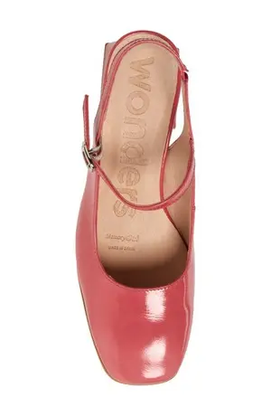 WONDERS Menorca Slingback Mary Jane Pump - Menorca Blush