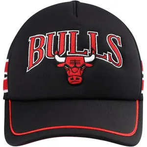 '47 Chicago Bulls Sidebrand Stripes Trucker Adjustable Hat