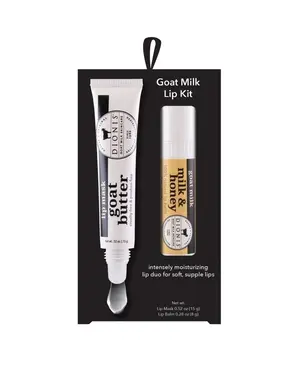 DIONIS GOAT MILK SKINCARE Milk & Honey Goat Milk Lip Kit - No Color
