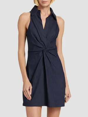 Cinq À Sept Mckenna Cotton Sleeveless Minidress