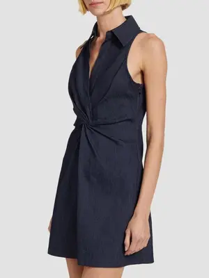 Cinq À Sept Mckenna Cotton Sleeveless Minidress
