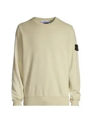 Stone Island Core Cotton Fleece Crewneck Sweater