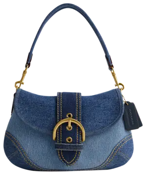 COACH® Soho Bag In Repurposed Denim