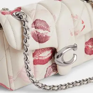 COACH Tabby Shoulder Bag 20 With Quilting And Lip Print