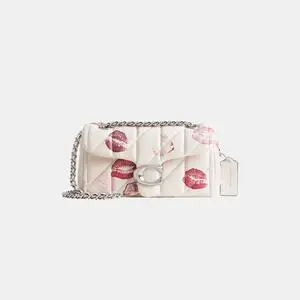 COACH Tabby Shoulder Bag 20 With Quilting And Lip Print