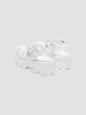 Prada Foam Rubber Sandals - White