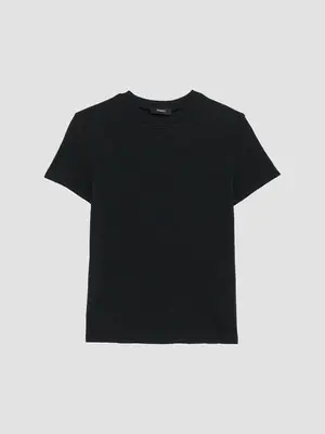 THEORY Tiny Tee Fitted Cotton T-shirt