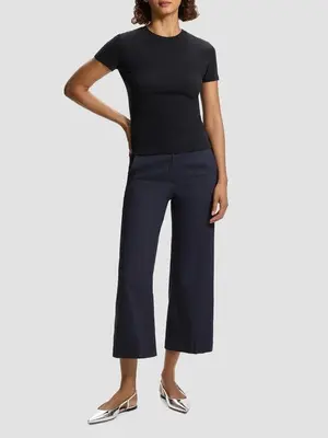 Theory Tiny Tee Fitted Cotton T-shirt