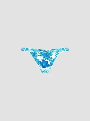 Vilebrequin Tahiti Flowers Bikini Bottom - Blanc