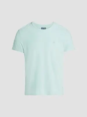 Vilebrequin Cotton-blend Crewneck T-shirt - Pacific