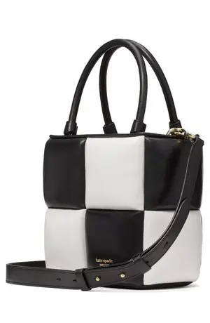Kate Spade New York Colorblock Quilted Leather Tote