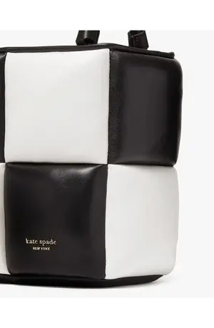 Kate Spade New York Colorblock Quilted Leather Tote