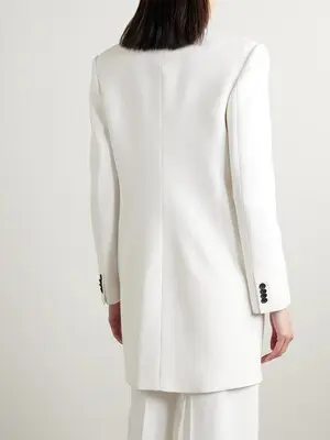 Khaite Jacobson Crepe Blazer