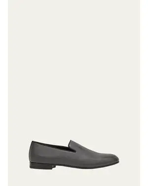 Giorgio Armani Leather Venetian Loafers