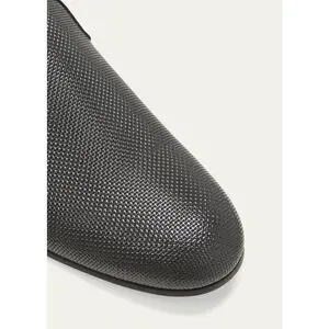 Giorgio Armani Leather Venetian Loafers