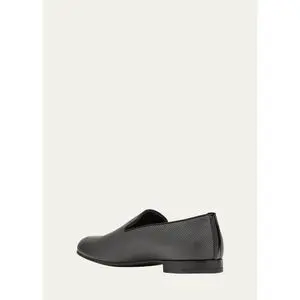 Giorgio Armani Leather Venetian Loafers
