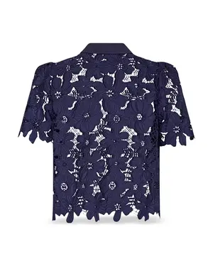 MILLY Addison Roja Lace Top